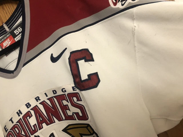 2000-01 WHL LETHBRIDGE Hurricanes Game Worn Thomas Scantlebury Taz ...