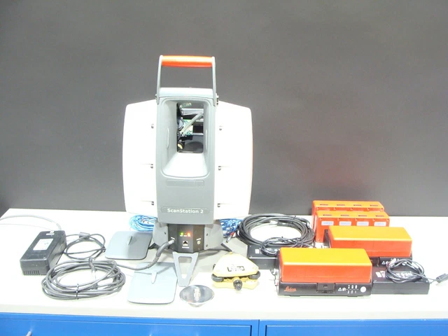 ESCÁNER LÁSER DE topografía Leica ScanStation 2 HDS-4050 + paquete de ...
