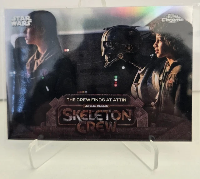 TOPPS 2025 STAR Wars Chrome / SC-20 / Skeleton Crew / Crew finds At ...