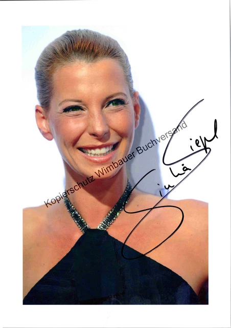 ORIGINAL AUTOGRAMM GIULIA Siegel /// Autogramm Autograph signiert ...