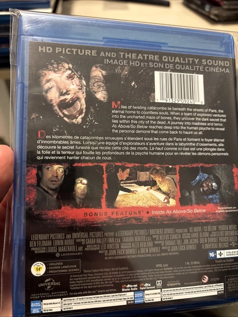 AS ABOVE SO Below [Blu-Ray] Like New £7.78 - PicClick UK