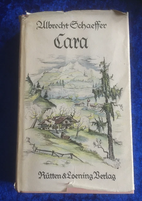 ALBRECHT SCHAEFFER * Cara * Roman * 1936 * EUR 18,00 - PicClick DE