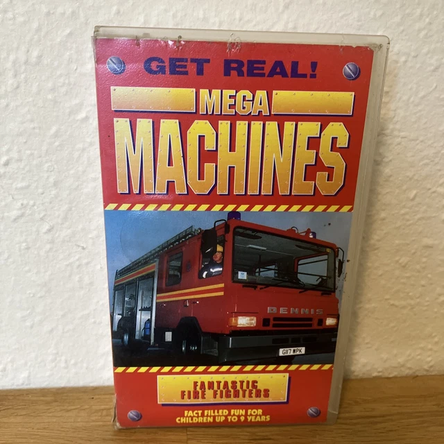 MEGA MACHINES - Fantastic Fire Fighters (VHS, 2002) £6.49 - PicClick UK