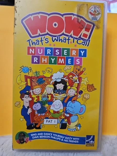 WOW! THAT'S WHAT I Call Nursery Rhymes (VHS, 2000) £5.99 - PicClick UK