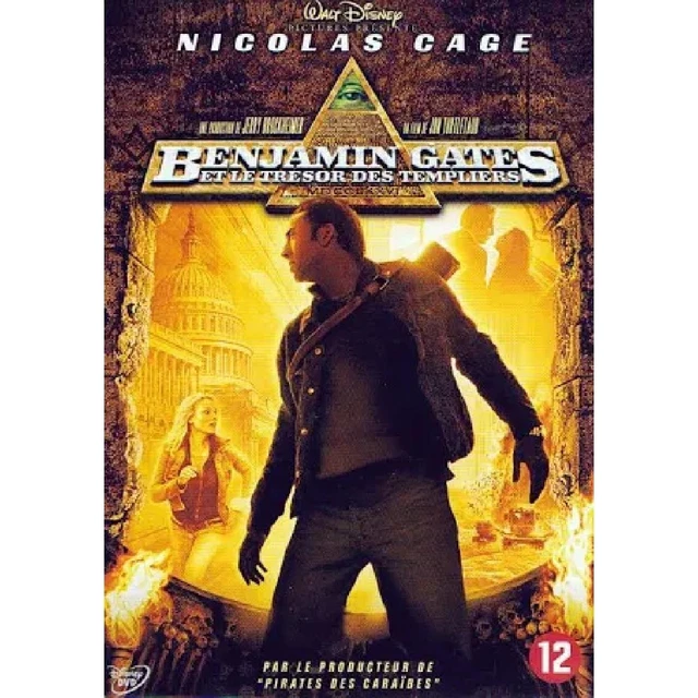 DVD BENJAMIN GATES et le trésor des Templiers - Edition Belge EUR 3,77 ...