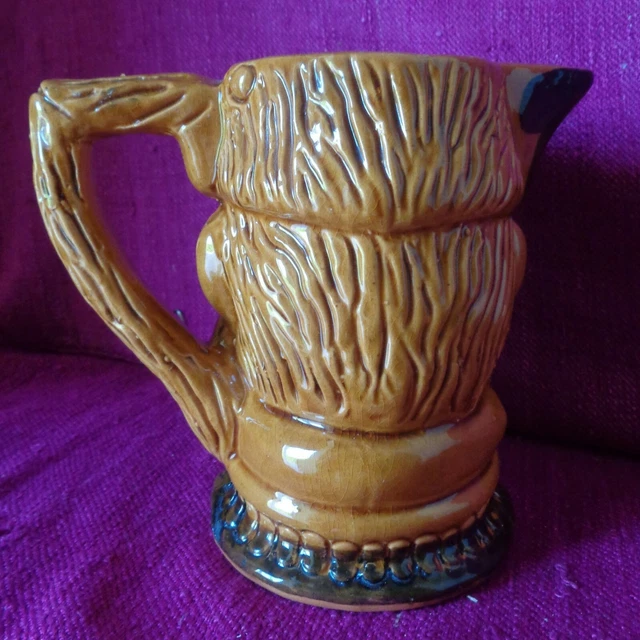 PICHET BARBOTINE TÊTE Gendarme Empire Cruche 0.5L Dragon Garde Anthropomorphe EUR 30,00 ...