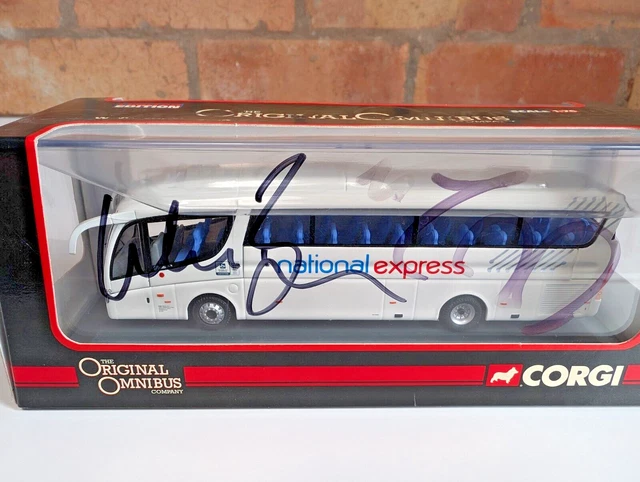CORGI OM46206 SCANIA IRIZAR PB NATIONAL EXPRESS POSSIBLY SIGNED BY ...