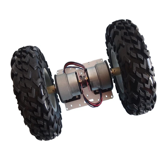 2 WHEEL ROBOT Smart Car Chassis Kits Car Model with Motor for £63.04 ...