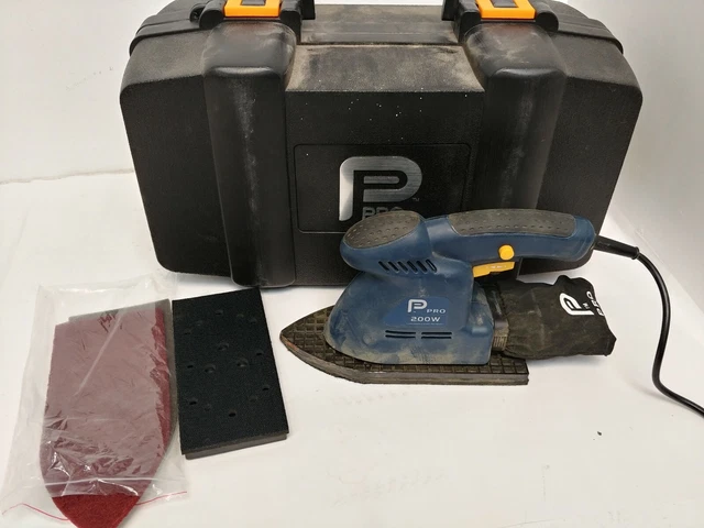 PERFORMANCE POWER PRO Combination Sander 200W Orbital/Detail H5 £15.25 ...