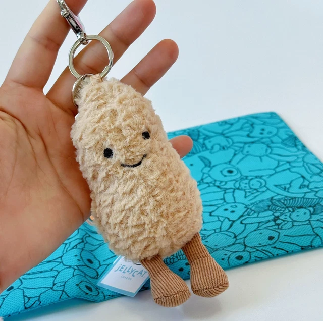 NEW JELLYCAT AMUSEABLES Toastie Pink and White Marshmallows Plush tags ...