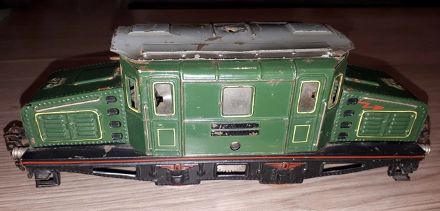 JOUET ANCIEN - Train Miniature - Locomotive Tole Antwerp - Marklin Jep ...