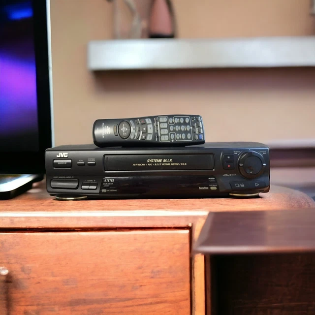 MAGNÉTOSCOPE LECTEUR CASSETTE enregistreur recorder VHS JVC HR-J236MS ...