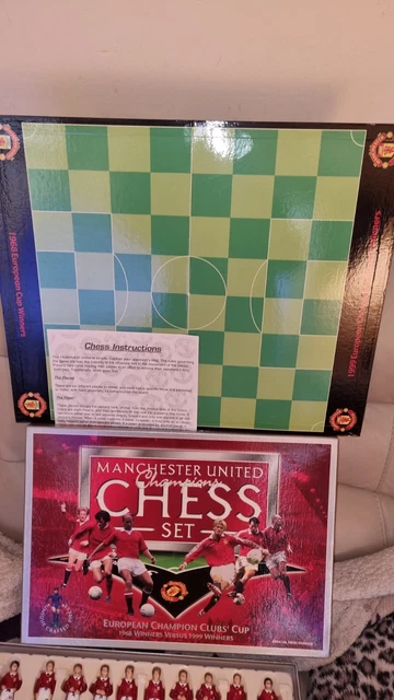 MANCHESTER UNITED CHESS Set £20.00 - PicClick UK