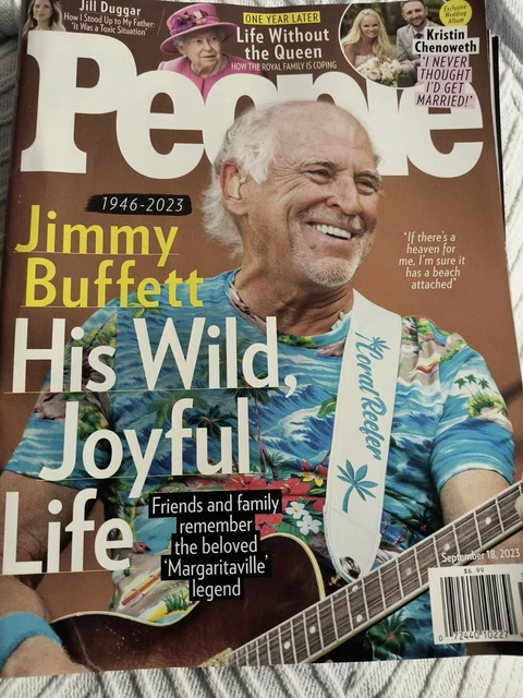PEOPLE MAGAZINE SEPTEMBER 18, 2023 Jimmy Buffett 1946-2023 His Wild ...