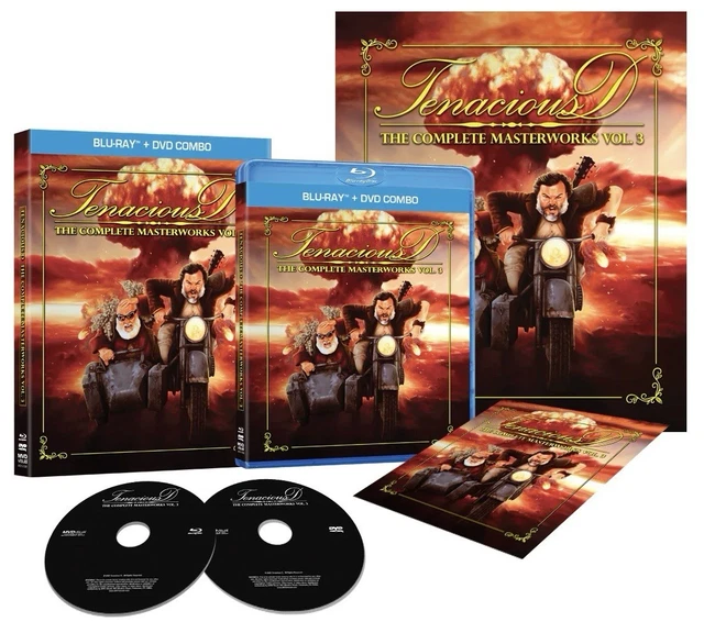 TENACIOUS D SIGNED The Complete Masterworks Vol.3 DVD Jack Black Gass ...