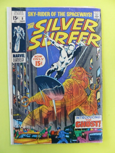 SILVER SURFER #8 - 3a Apparizione di Mefisto - 1969 - In perfette ...