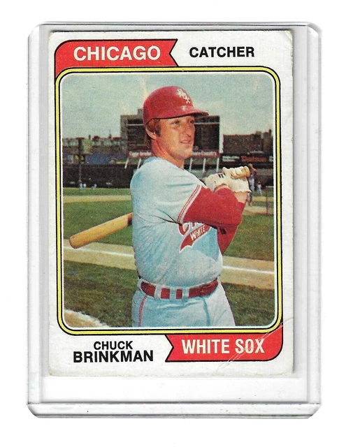 CARTE BASEBALL CHUCK Brinkman 1974 Topps 641 Chicago White Sox EUR 3,35 ...