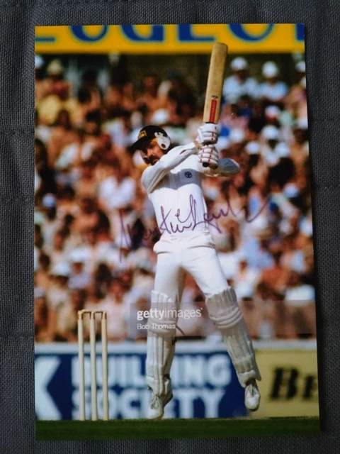 AUSTRALIA CRICKET LEGEND Martin Kent Signed Photo EUR 3,66 - PicClick FR