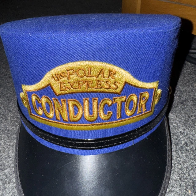 THE POLAR EXPRESS Conductors Hat £8.63 - PicClick UK