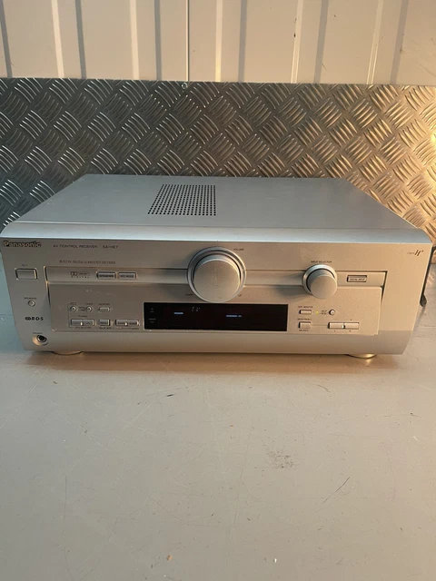 PANASONIC SA-HE7 AV Control Receiver Stereo Surround Sound Amplifier TV ...