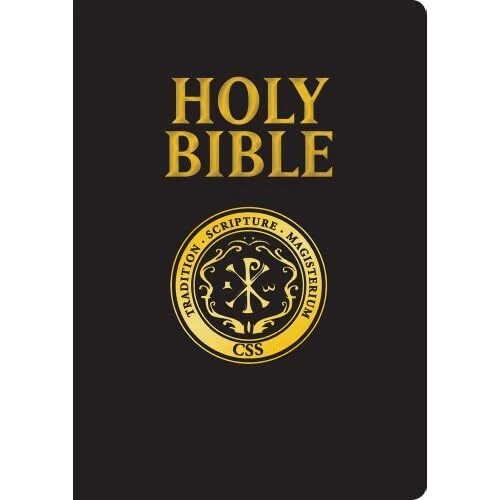 OFFICIAL CATHOLIC SCRIPTURE Study Bible-RSV-Catholic La - Imitation ...