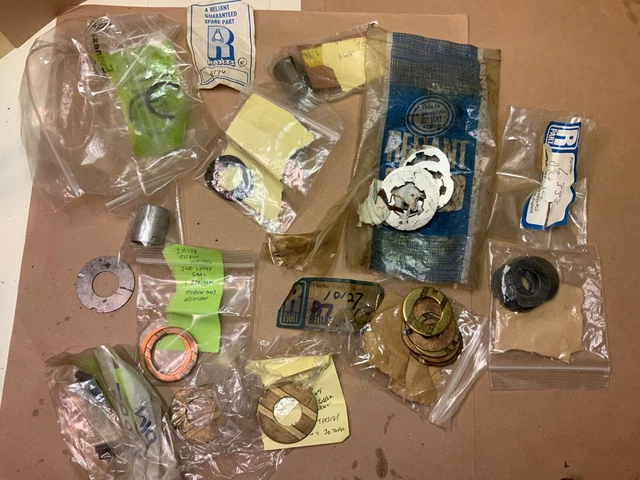 RELIANT GEARBOX BUNDLE parts bondbug regal kitten robin 6175 10127 ...