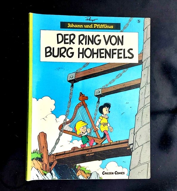 COMIC ALBUM NR.5 Johannes und Pfiffikus DER RING VON BURG HOHENFELS ...