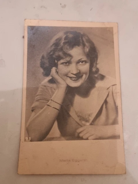 POSTCARD. ACTOR ACTRESS. Marta Eggerth. 1930s. Vintage EUR 4,90 - PicClick FR