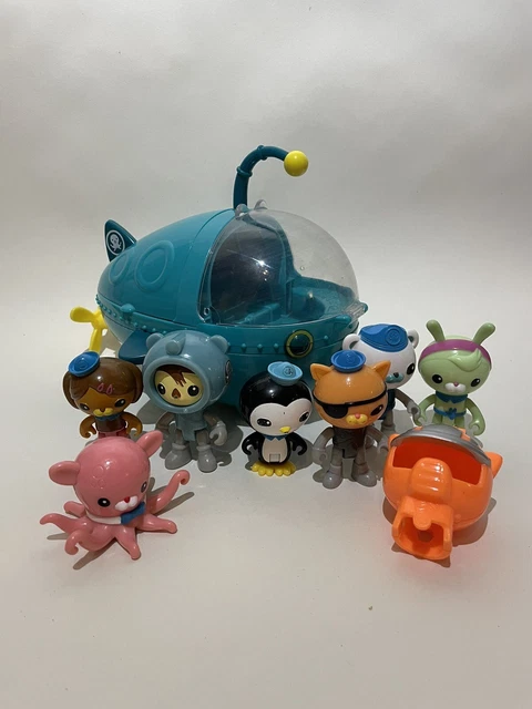 FISHER PRICE OCTONAUTS Gup A Mission Submarine Vehicle With Figures ...