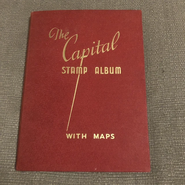 THE CAPITAL STAMP Album With Maps And stamps £6.50 - PicClick UK
