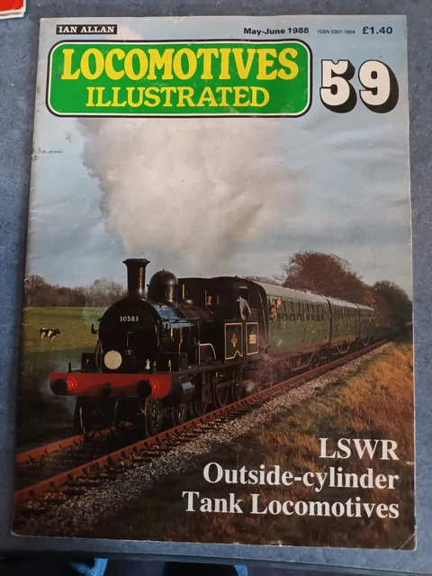 LOCOMOTIVE ILLUSTRATED 59. LSWR Outside-Cylinder Tank Locomotives £2.50 ...