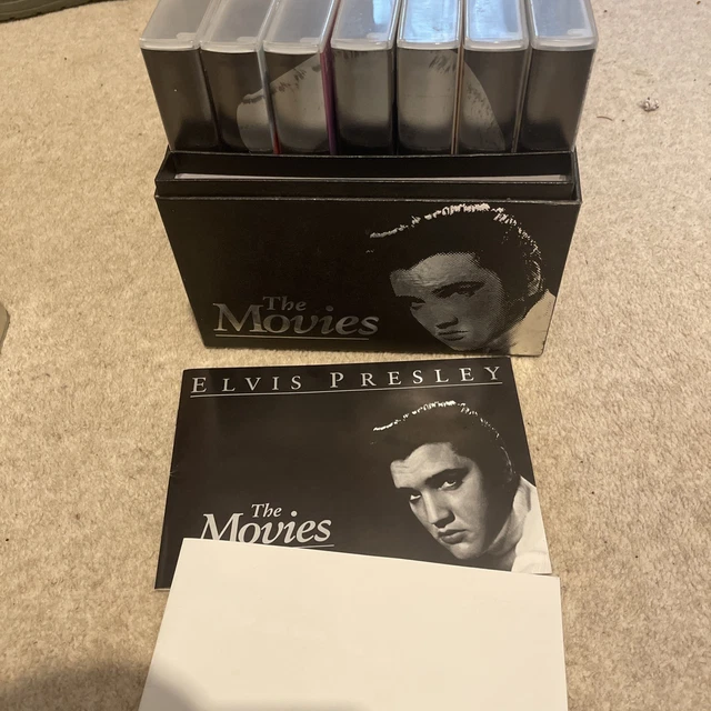 ELVIS THE MOVIES 7 X VHS Box Set With Booklet& Original Poster £21.48 ...