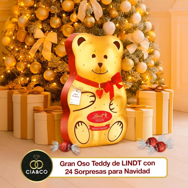 CALENDARIO DELL’AVVENTO LINDT TEDDY 2025 Grande Formato 310 g · Con ...