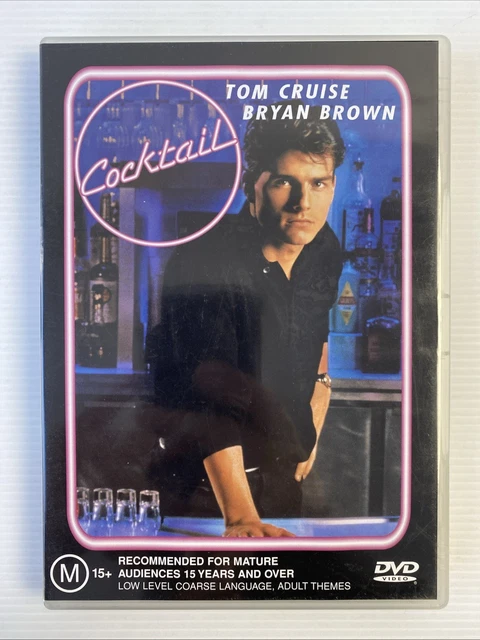COCKTAIL (DVD, 1988) Tom Cruise , Bryan Brown - Very Good Condition ...