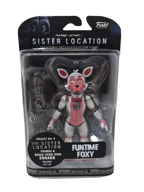 FUNKO FIVE NIGHTS at Freddy's FNAF FUNTIME FOXY ACTION FIGURE Sister ...