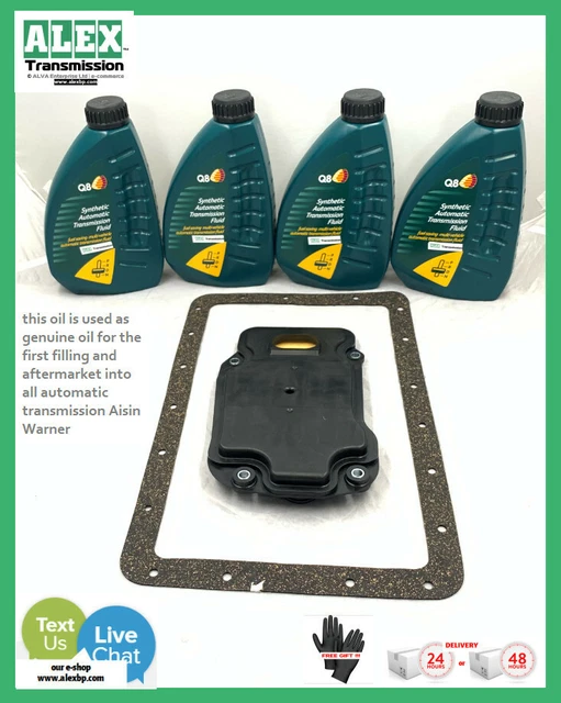 LEXUS, TOYOTA GS300,IS250,IS300,MARK X filter oilset gearbox £89.99 ...