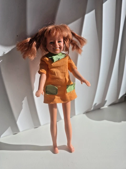 RARE VINTAGE PIPPI Longstocking Doll 1969 Lemeco Sweden Collectible ...