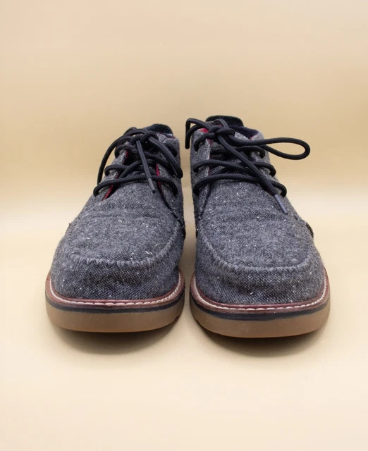 TOMS FLECK TWEED Black Chukka Boots Men's Size 11 £18.07 - PicClick UK