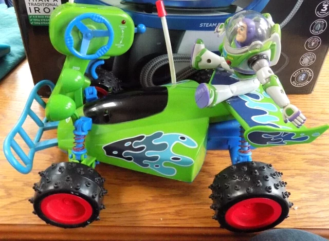 DISNEY PIXAR REMOTE Control RC Toy Car Toy Story Car Buzz Lightyear Top ...