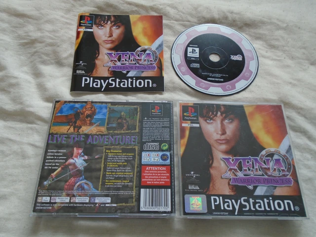 XENA WARRIOR PRINCESS PS1 (COMPLETE) rare Sony PlayStation black label £22.95 - PicClick UK
