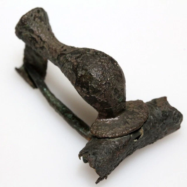 CIRCA 200 AD-ANCIENT Roman Bronze Genou Fibula Brooch - Complete EUR 29 ...