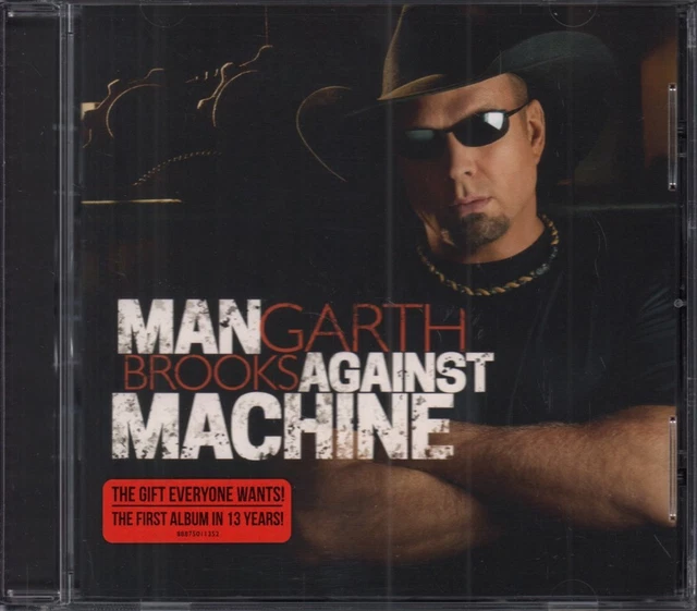 GARTH BROOKS MAN Against Machine CD Europe Rca 2014 brand new but not ...