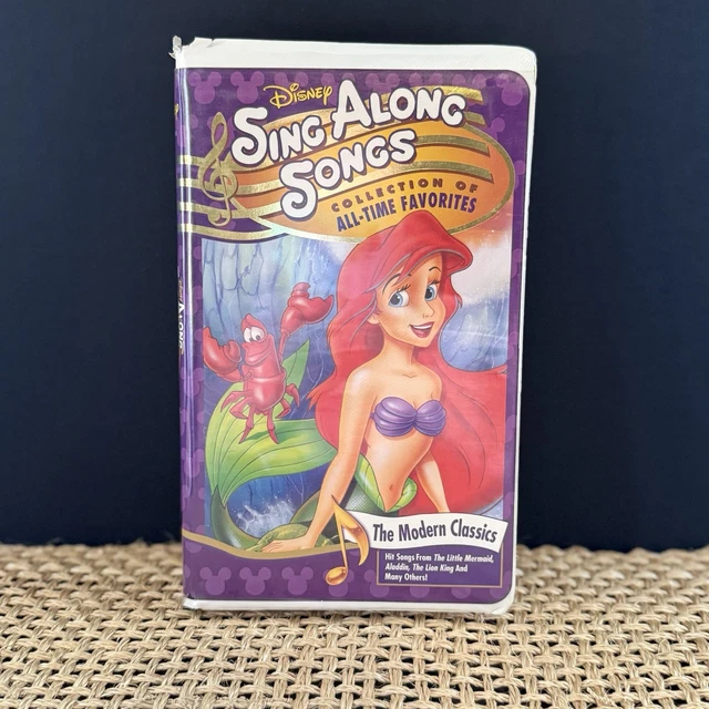 DISNEYS SING ALONG Songs - Sing Along Songs: The Modern Classics (VHS ...