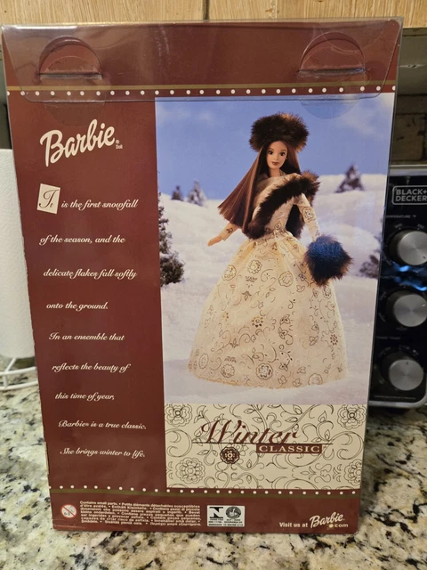 WINTER CLASSIC BRUNETTE Barbie Doll Special Edition NRFB Mattel FREE ...