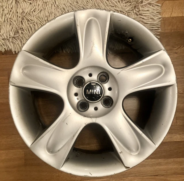 GENUINE MINI COOPER R50 R52 R53 Star Bullet 17" alloy wheel 6763299 £79 ...
