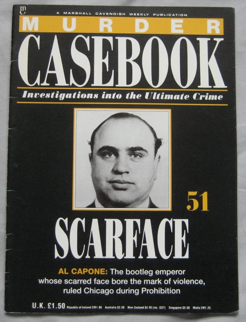 MURDER CASEBOOK MARSHALL Cavendish magazine Issue 51 - Scarface Al ...