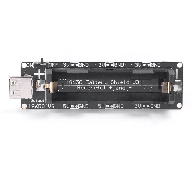 Micro Usb Wemos Esp32 18650 Battery Shield V3 Esp 32 Led Fit ±cable Eur