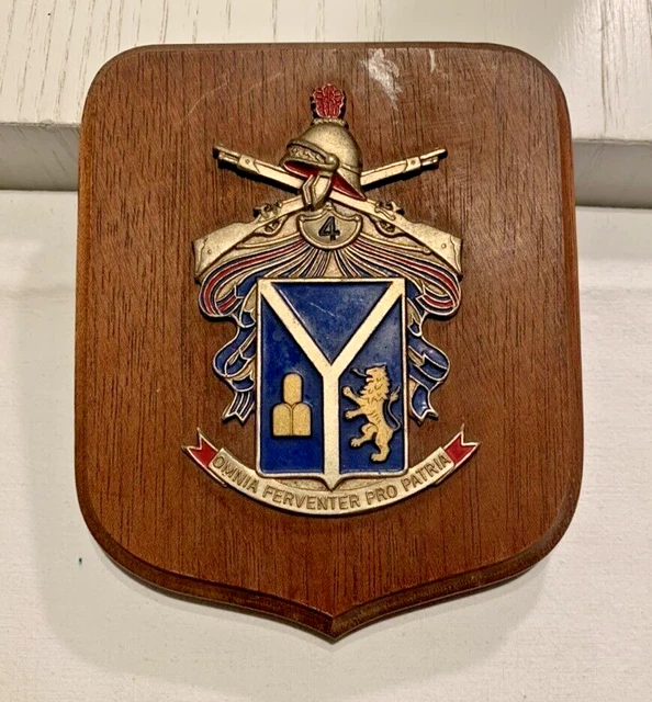 CREST OMNIA FERVENTER PRO PATRIA 4° Battaglione Fanteria "Guastalla ...