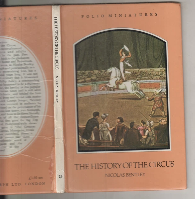 HISTORY OF THE CIRCUS by Nicholas Bentley Folio Miniatures Book £2.75 ...