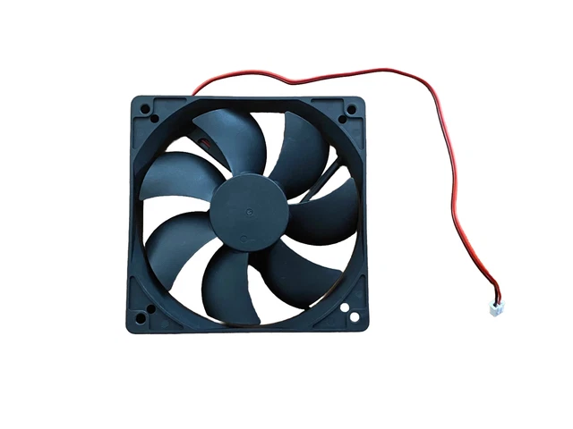 AXIAL COOLING FAN 2 wire 120mm x 25mm 120mm 24V 2pin Brushless DC $12. ...